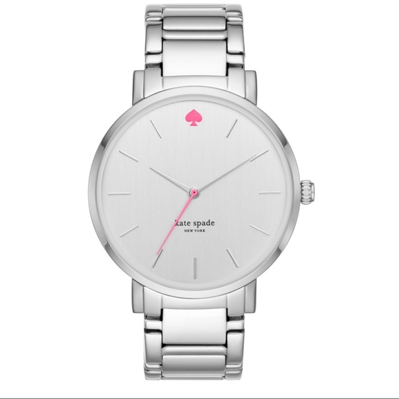 kate spade | Accessories | Kate Spade Gramercy Silver Watch | Poshmark